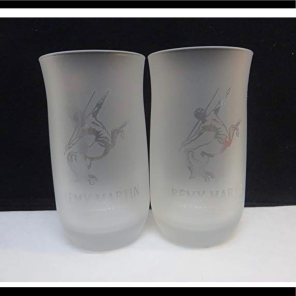 Remy Martin | Dining | Remy Martin Frosted 2 Glass Set | Poshmark